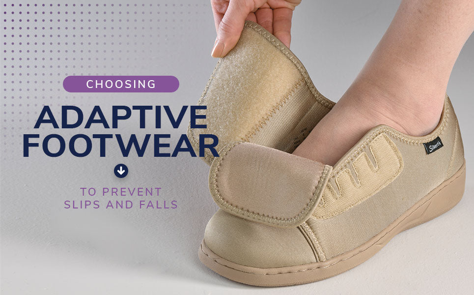 How Adaptive Footwear Can Prevent Falls | Silverts